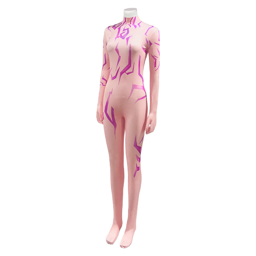 Huntrix Rumi gedruckt Jumpsuit Kpop Demon Hunters Rumi Cosplay Outfits – cosplaycartat